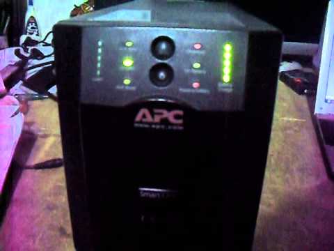 APC SMARTUPS 1500 SUA1500 - YouTube