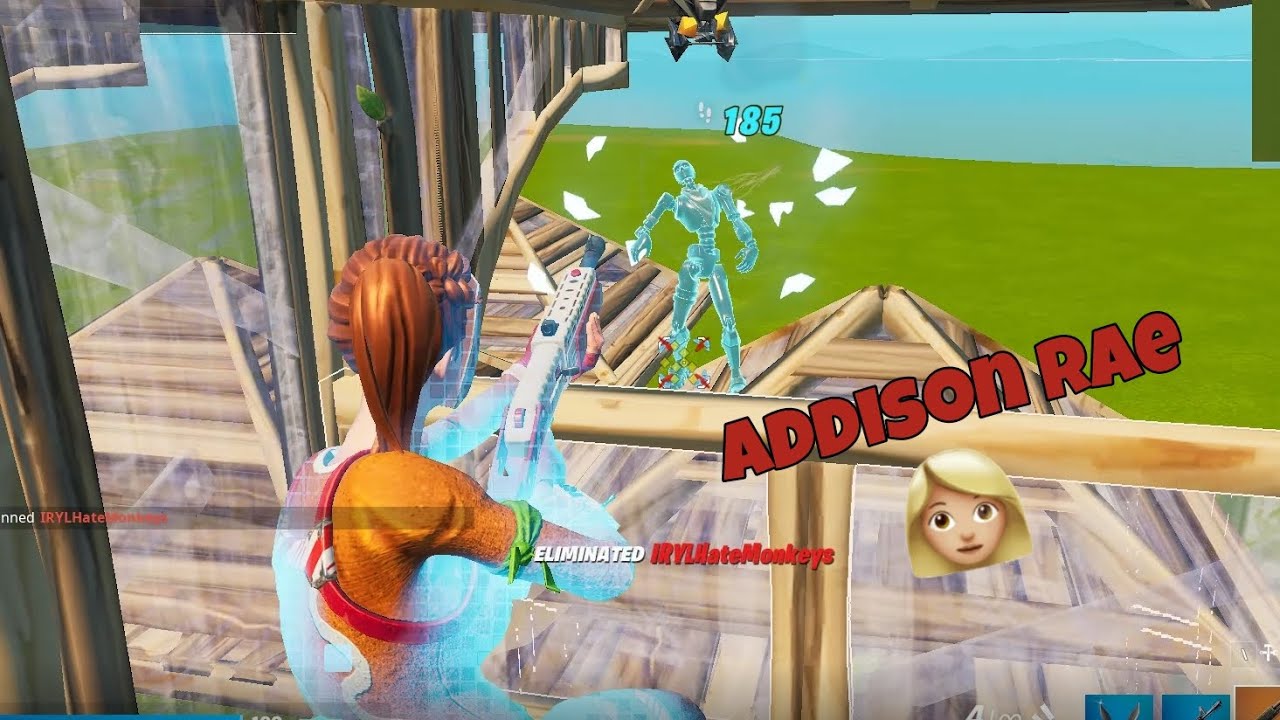 Addison Rae *Fortnite Montage* - YouTube