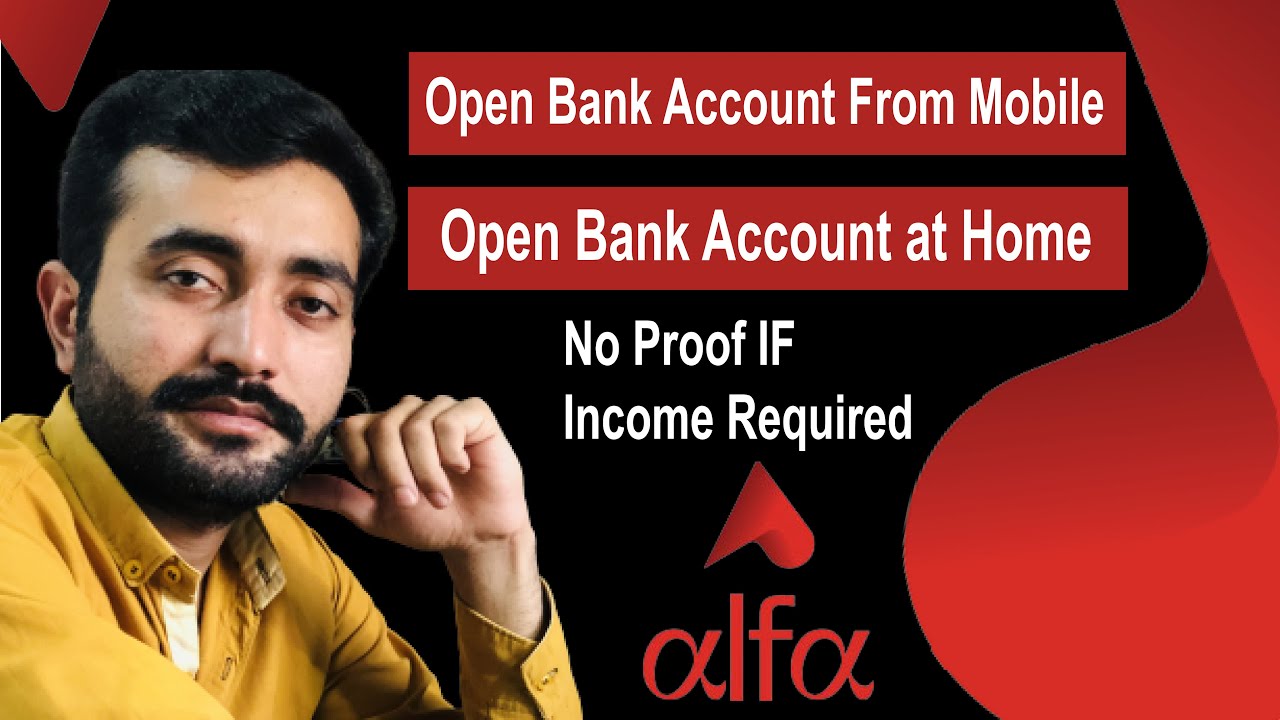 How to create bank account from mobile || Open Bank account at home ...