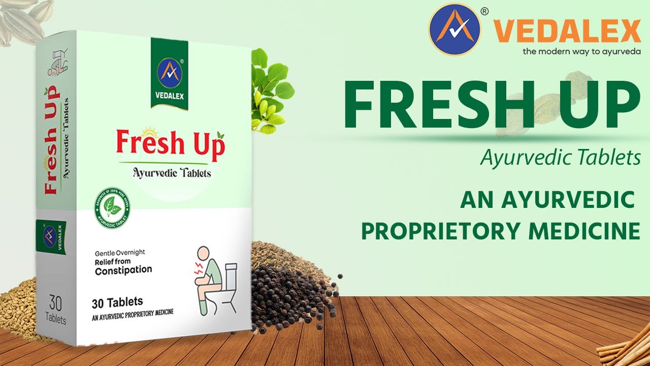 Vedalex FreshUp Ayurvedic Tablet |An Ayurvedic proprietory medicine ...