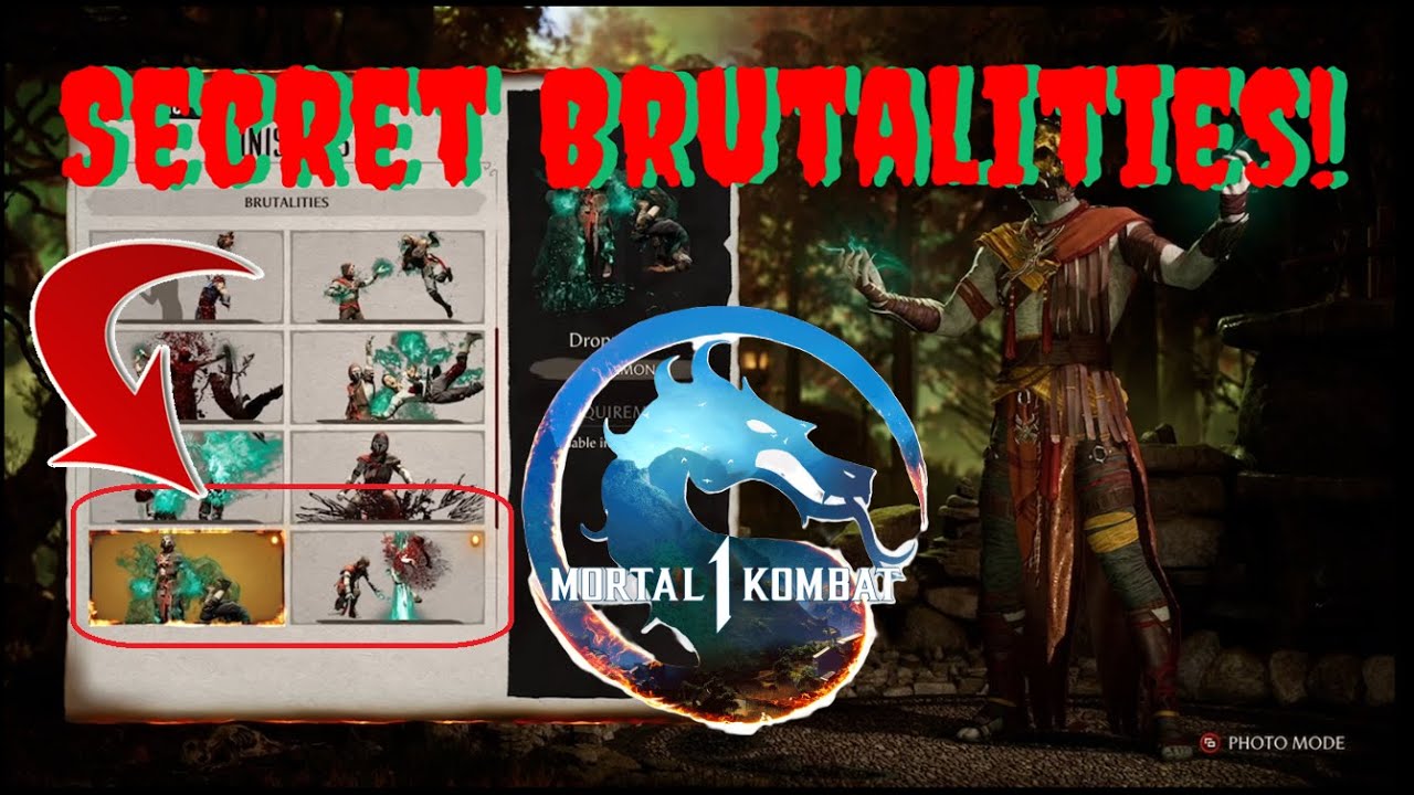 MK1 How to unlock Ermac SECRET Brutalities! Mortal Kombat 1 - YouTube