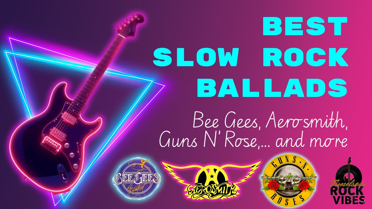 Legends of Slow Rock – Bee Gees, Aerosmith, Guns N’ Roses & More | 70s ...
