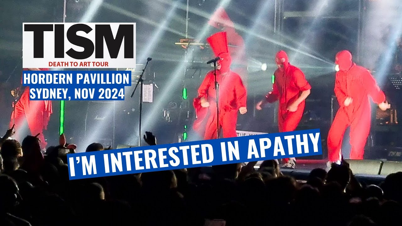 TISM - I'm Interested In Apathy, Hordern Pavillion 2024 [4K] - YouTube