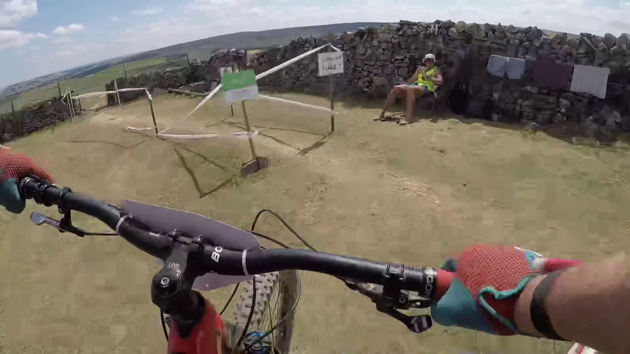 Ard rock enduro 2018 stage 7 with finish line crash - YouTube