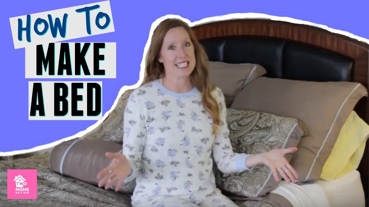How to Make your Bed So Fast and Easy Even Kids Can Do It! - YouTube