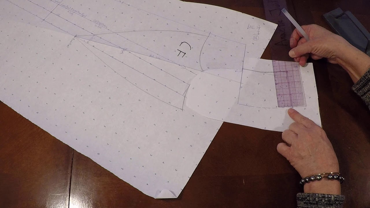 Pattern Draft of Notch Collar - YouTube