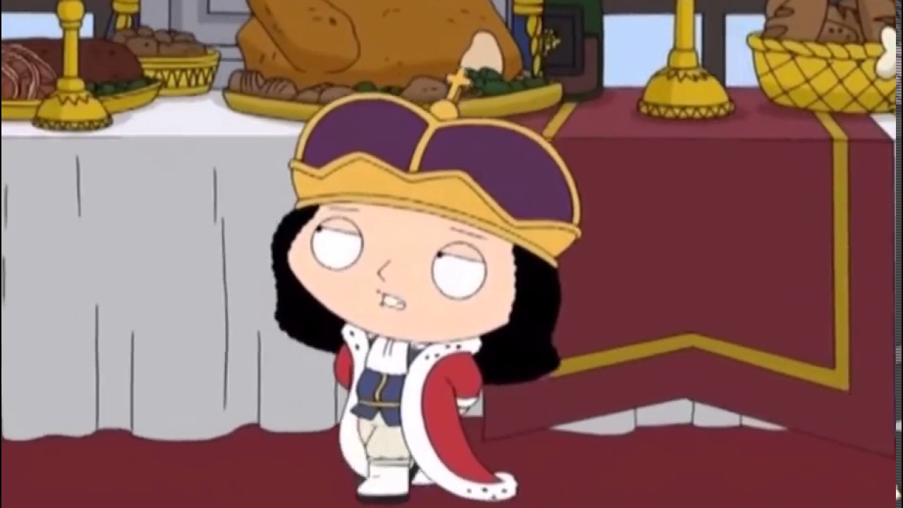 Family Guy Stewie king of England - YouTube