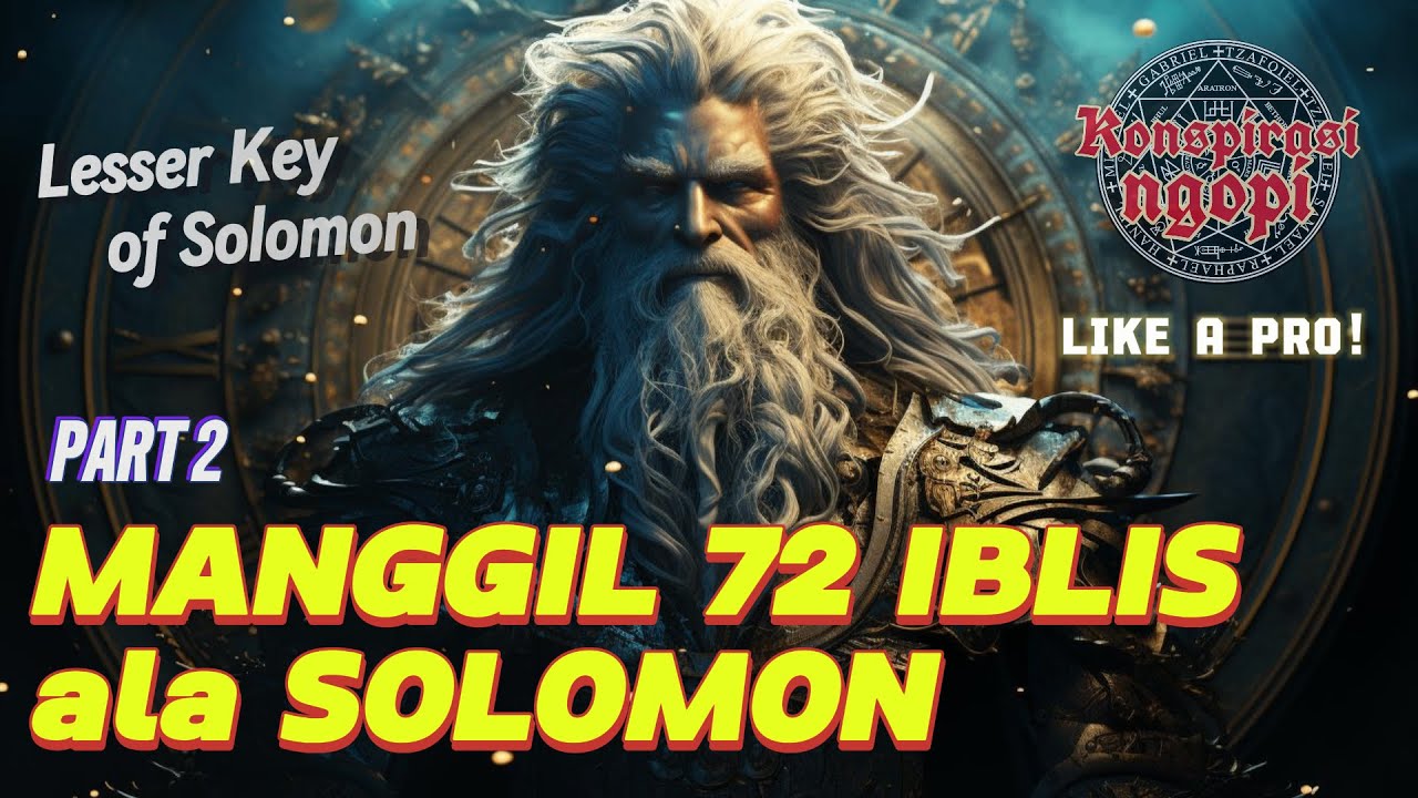 CARA MEMANGGIL 72 IBLIS ALA SOLOMON | Lesser Key of Solomon Part 2 # ...