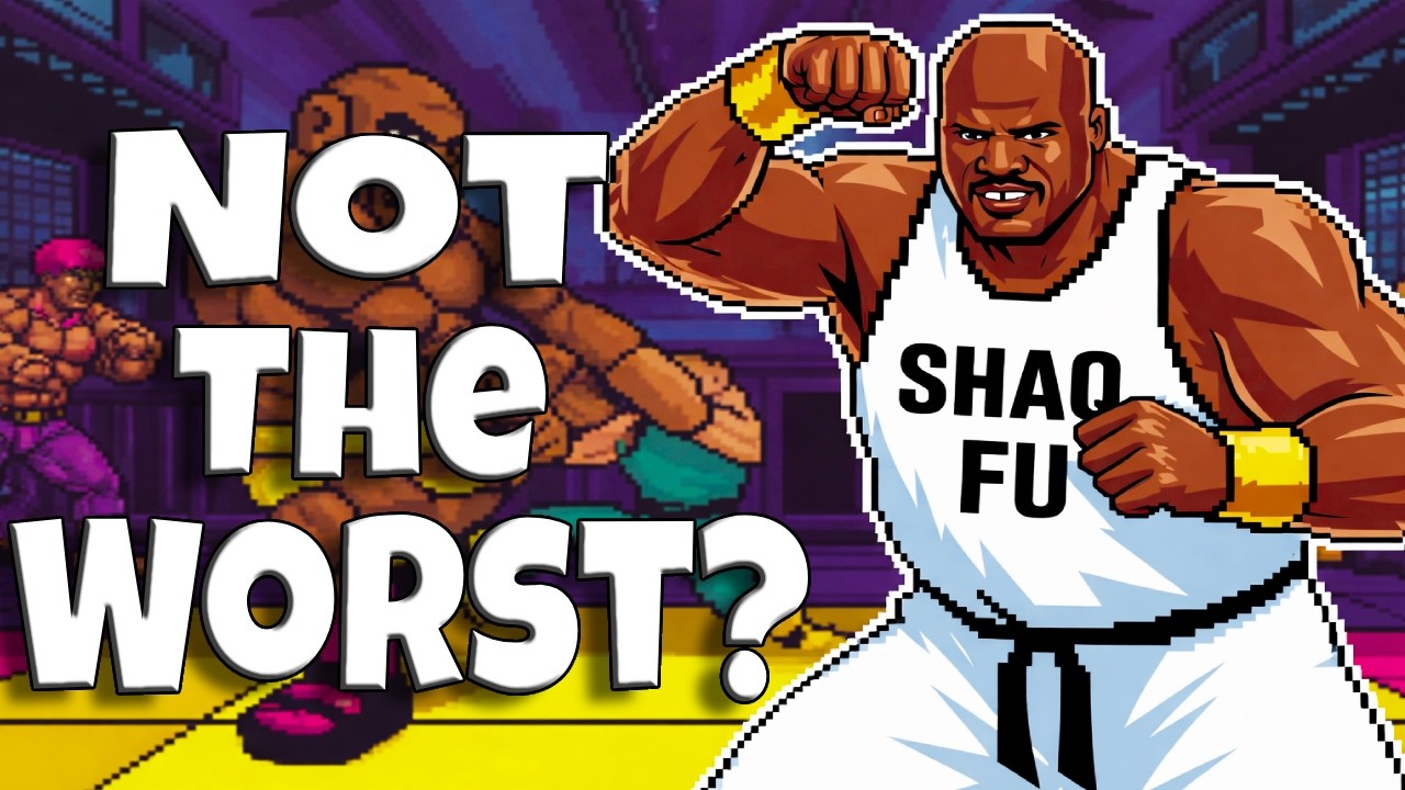 Was Shaq Fu Really the Worst Fighting Game Ever Made? - YouTube