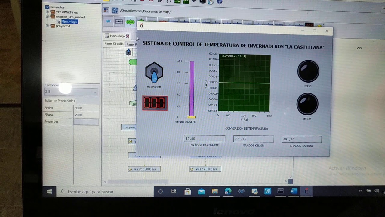 MyOpenlab control de temperatura - YouTube
