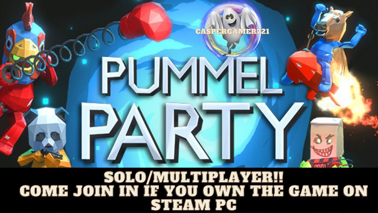Pummel Party- board game- solo/multiplayer - come join in if you own ...