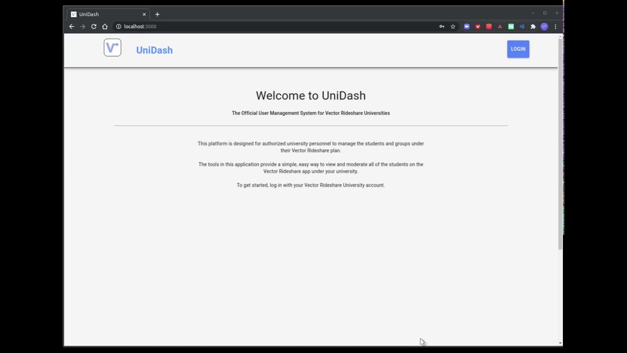 UniDash Overview - YouTube