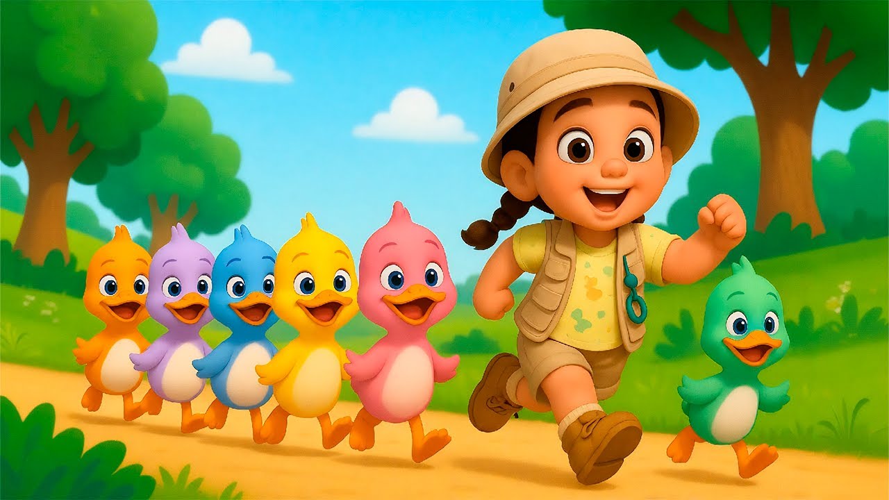 SEIS PATITOS 🟡 MUSICA PARA NIÑOS 🟡 CANCIONES INFANTILES 🟡 VIDEOS DE ...
