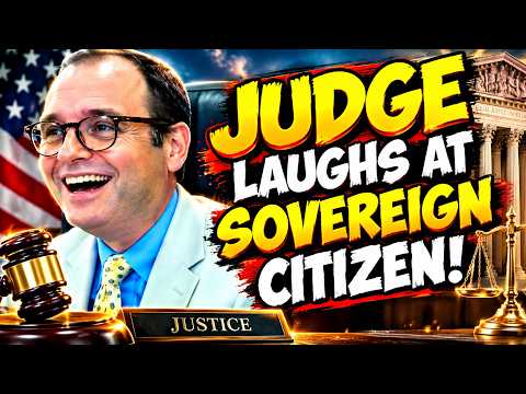 Judge LAUGHS In Sovereign Citizen's Face IN COURT... PRO SE FAIL!!!