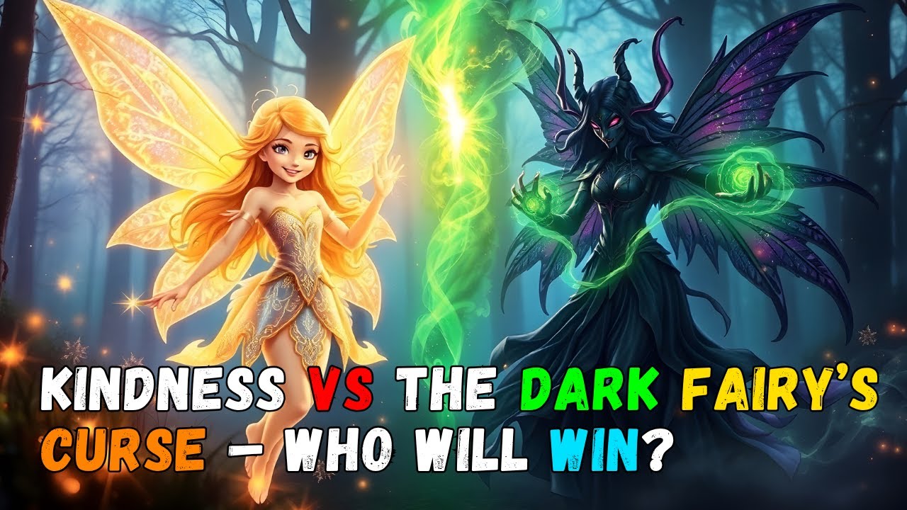 Kindness vs The Dark Fairy’s Curse – Who Will Win? 🌙 | English kids ...