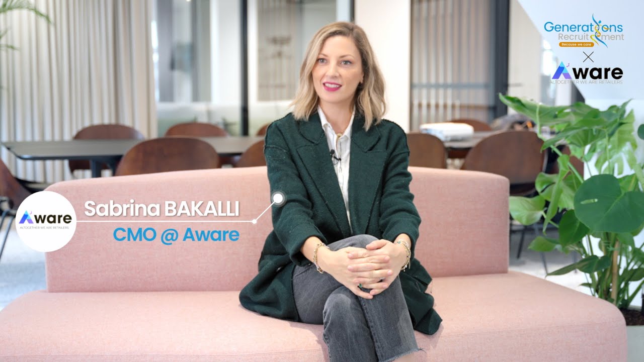 Generations Recruitment x Aware | Sabrina Bakalli - Chief Marketing ...