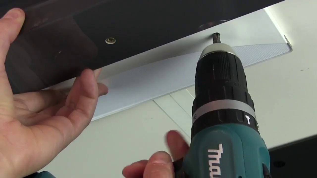 How to install the Skyblade, unique edge lit LED undershelf lighting ...
