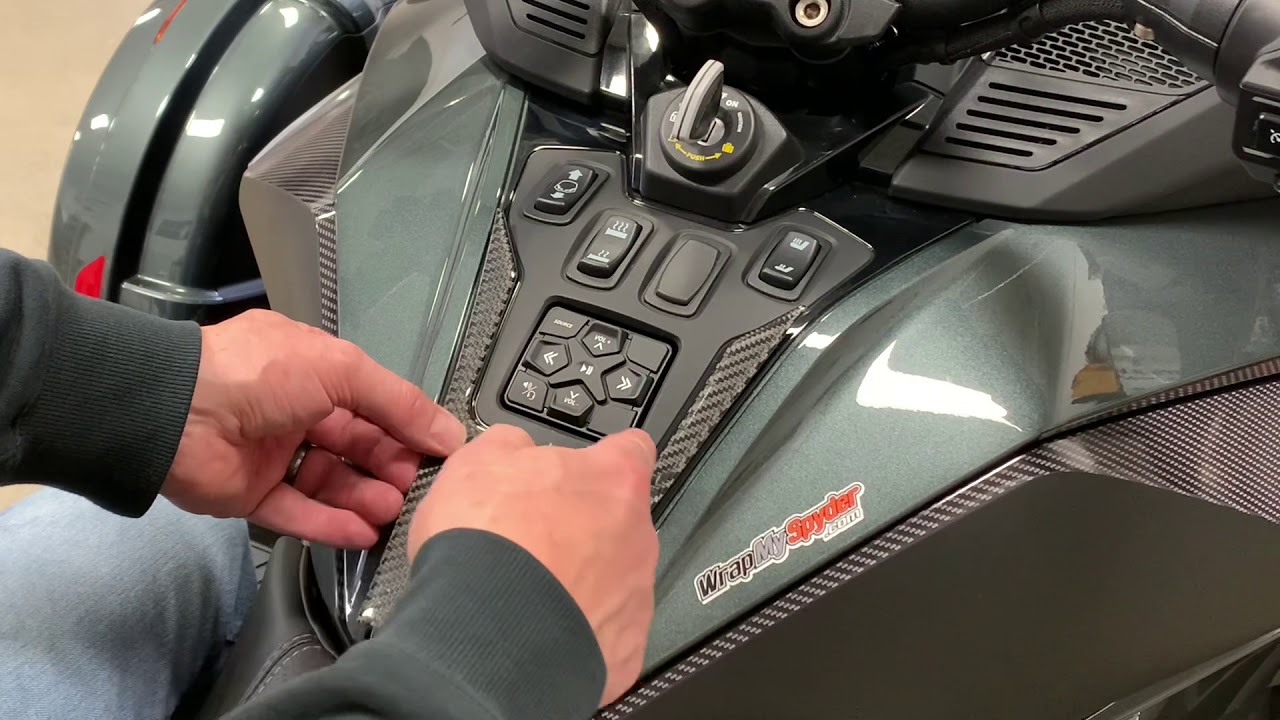 2020+ Spyder RT/RT Limited Real Carbon Fiber 3D Domed Switch Panel ...