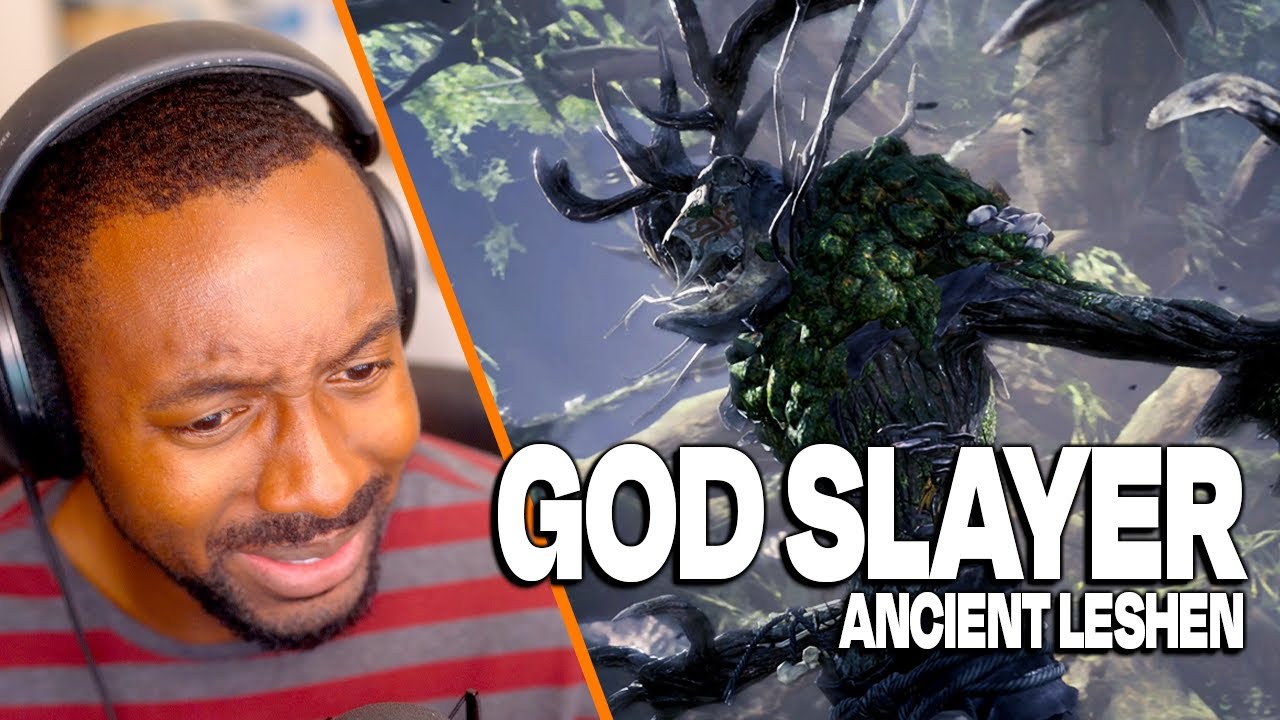 GOD SLAYER Takes On Ancient Leshen Solo | Monster Hunter World Iceborne ...