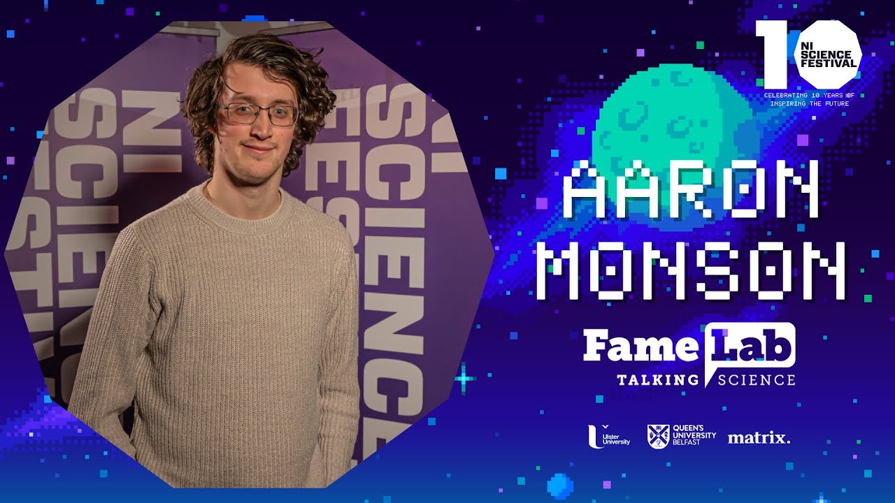 FameLab 2024 | NI Final - Aaron Monson - YouTube