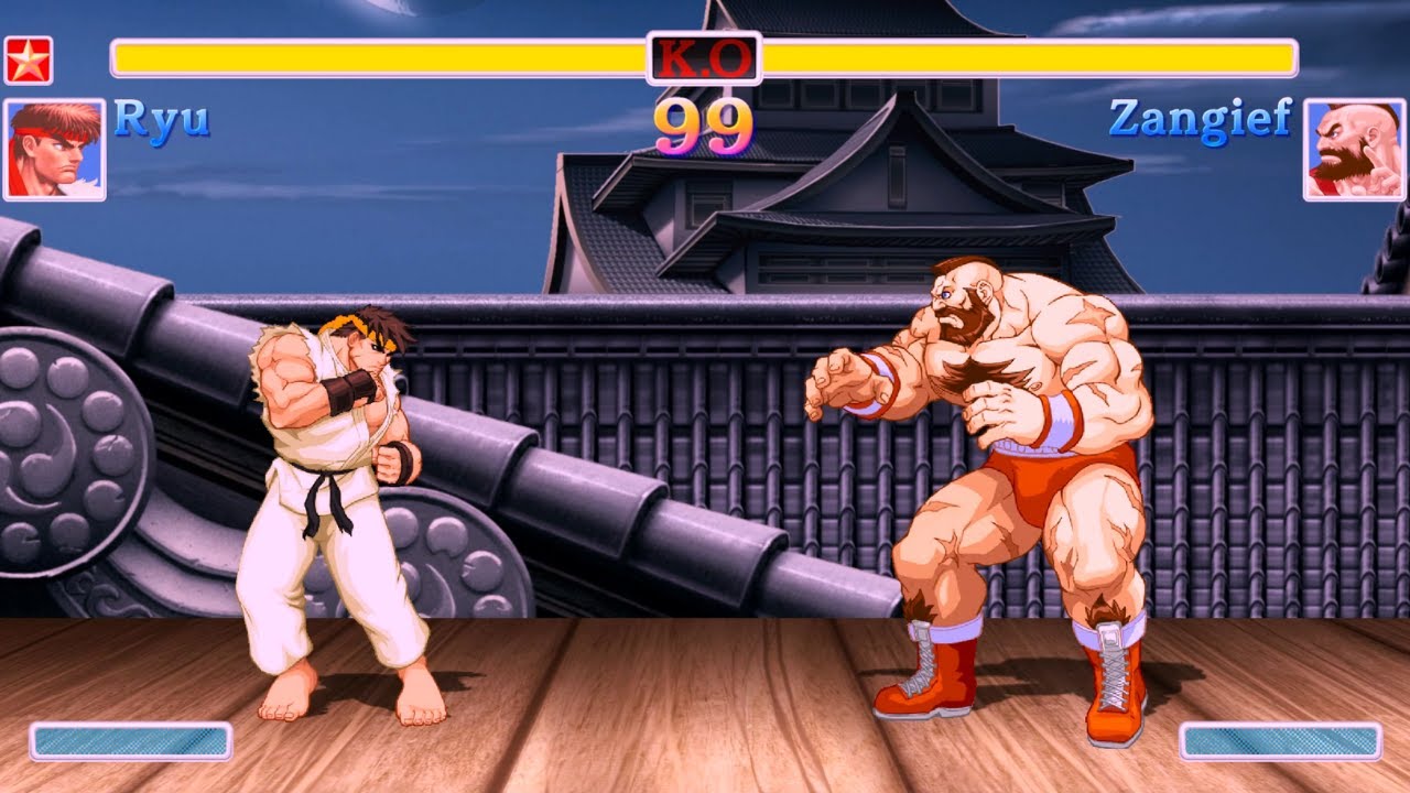 Ryu vs Zangief (Hardest) Ultra Street Fighter 2: The Final Challengers ...