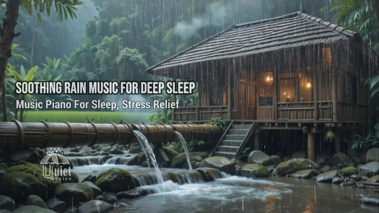Soothing Rain Music for Deep Sleep & Anxiety Relief - YouTube