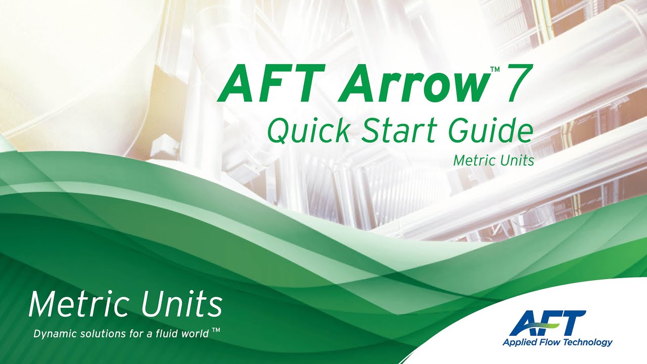 AFT Arrow 7 Quick Start Video - Metric Units - YouTube
