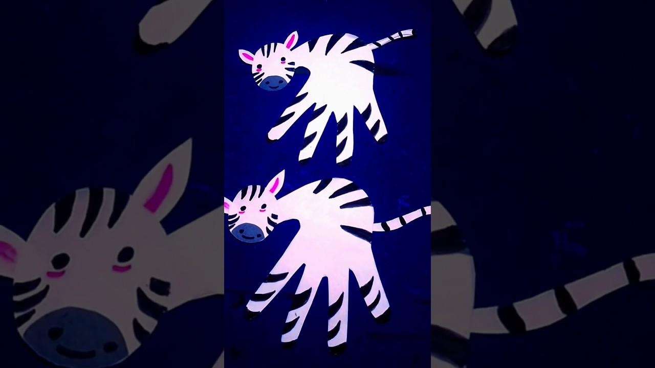 How To Make Hand Animal art craftwork Hand Paper Craft shortsvideo How To Make Hand Animal art craftwork Hand Paper Craft shortsvideo