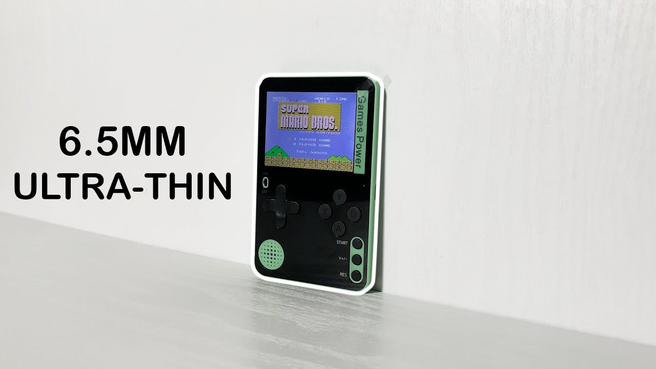 World's Thinnest Mini Handheld Game Console? - YouTube