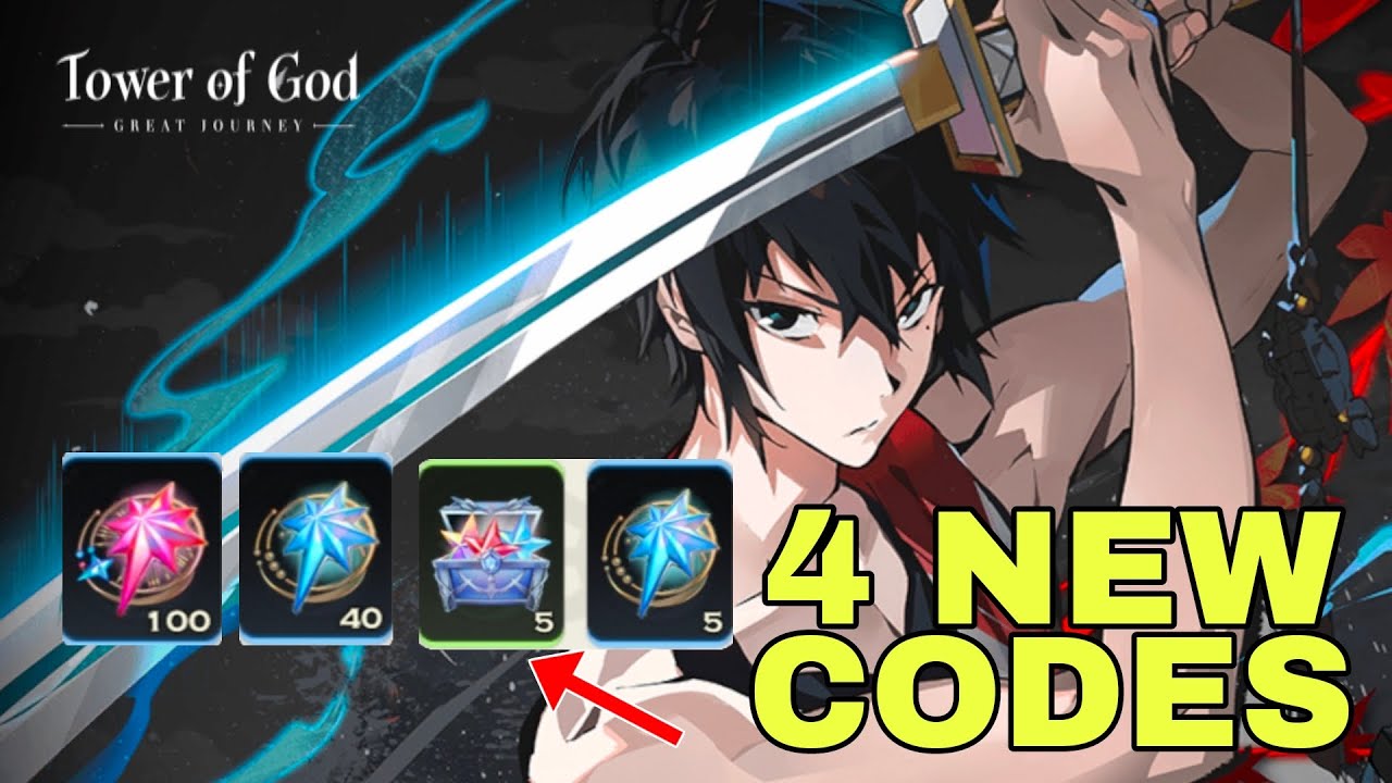 4 New Tower of God: Great journey redeem code | Tower of God: Great Journey codes new | Tower of ...