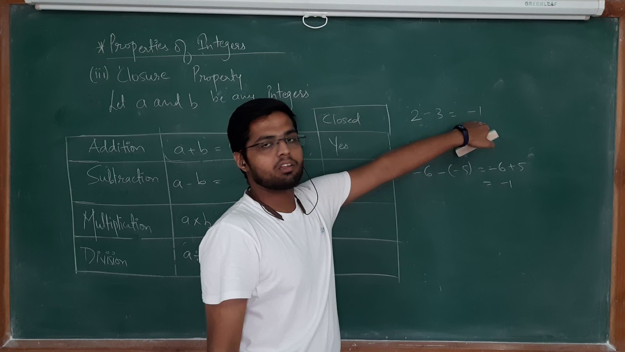 7th Maths Closure Property Of Integers NCERT YouTube 7th-maths-closure-property-of-integers-ncert-youtube