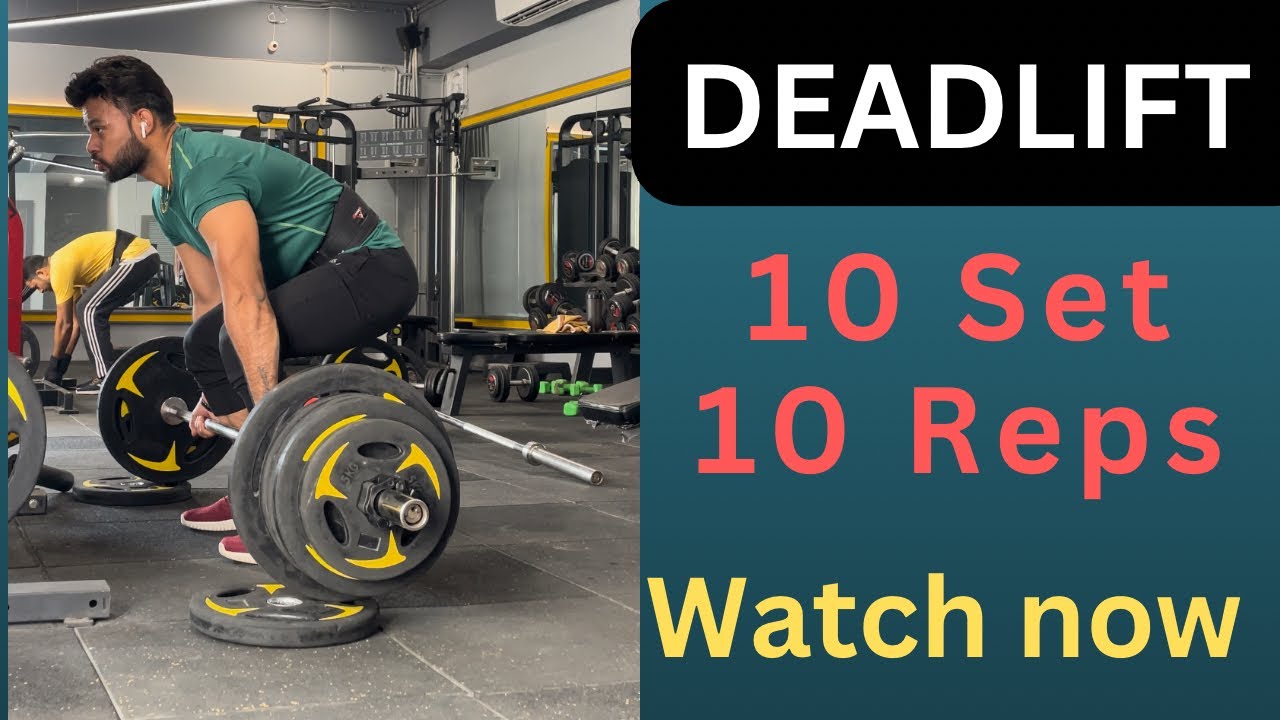 10 set 10 reps workout | compound exercises | Try different techniques ...