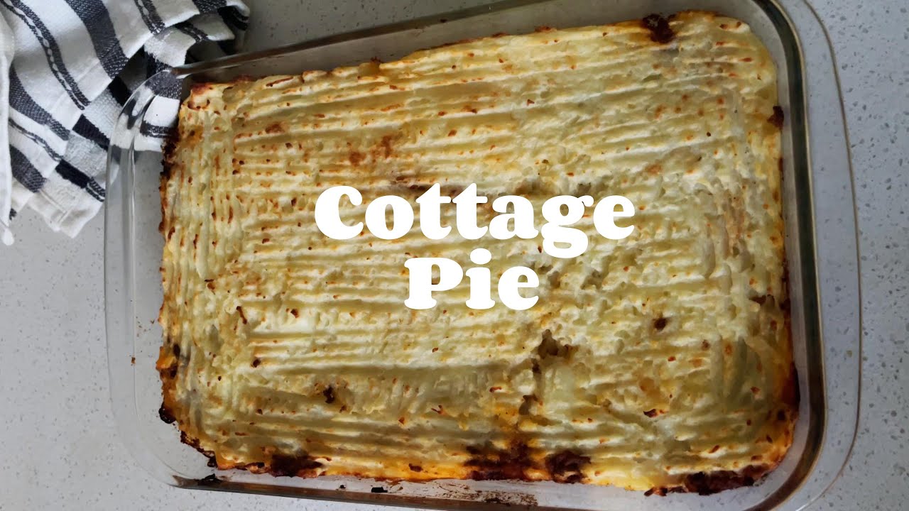Simple Cottage Pie Recipe - YouTube