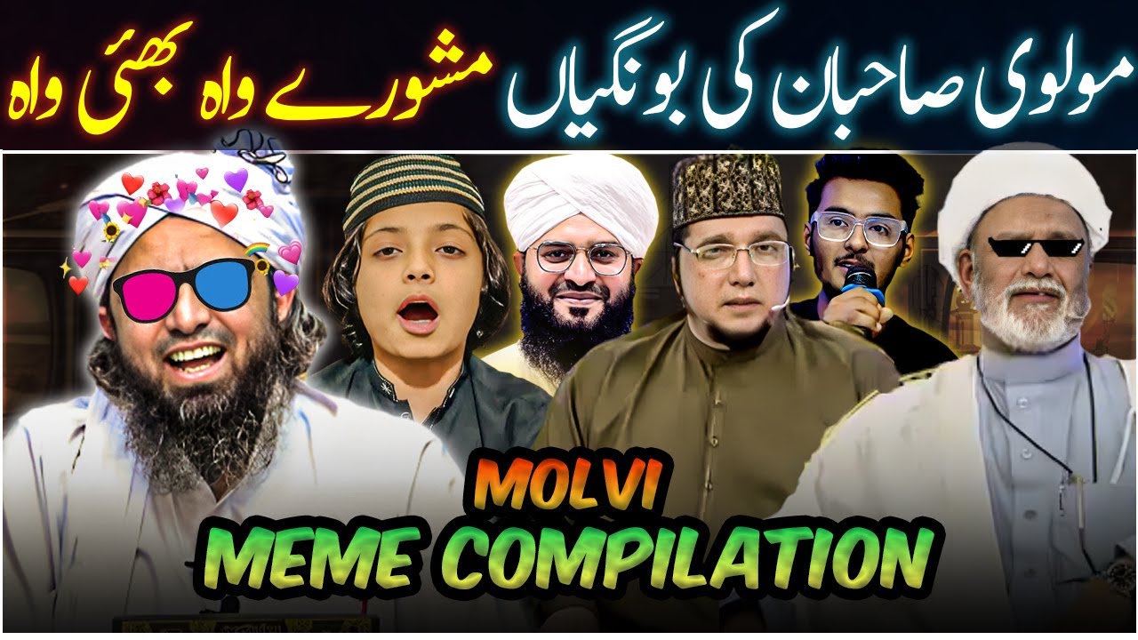 😍 MEME COMPILITION OF MOLVI'S Ft Engineer Ali Mirza 😍 MUST WATCH !! 🔥 ...