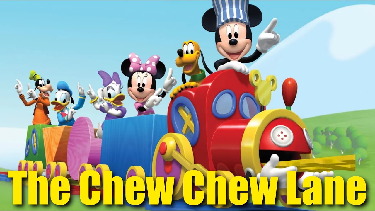 Mickey Mouse Clubhouse Amusement Park - The Chew Chew Lane - YouTube