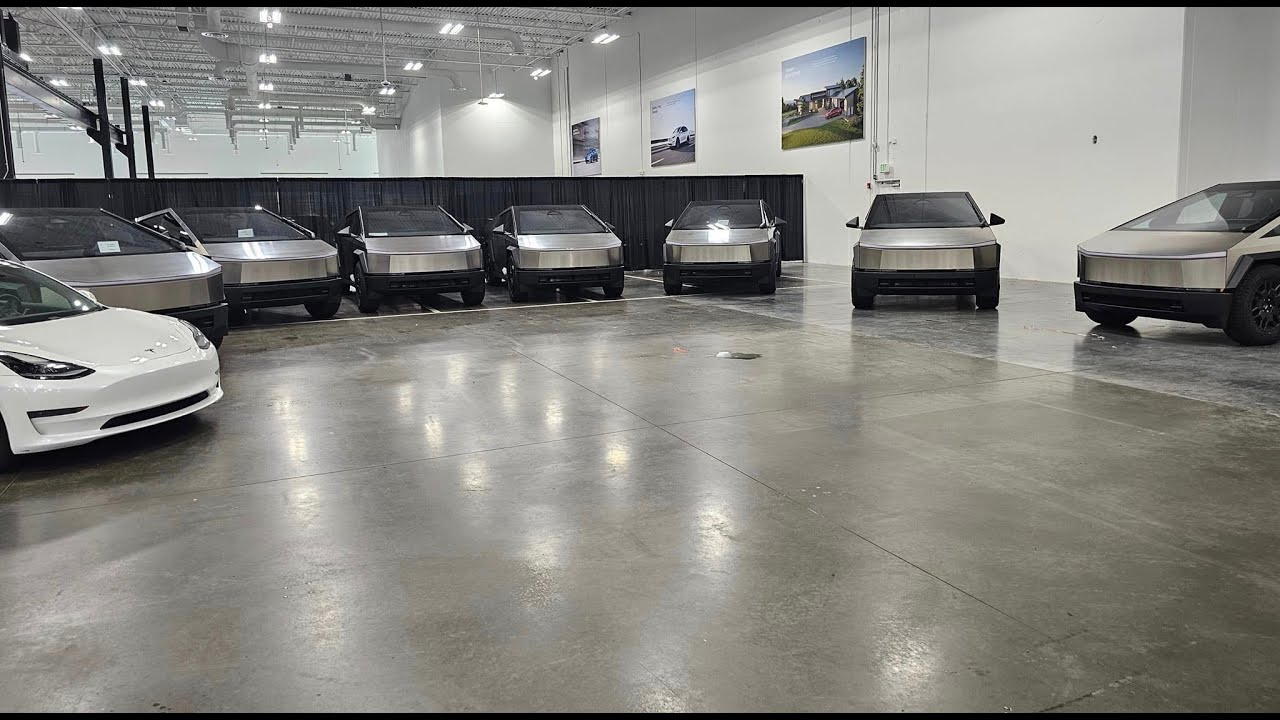 First Test Drive! Cybertruck Experience! - YouTube