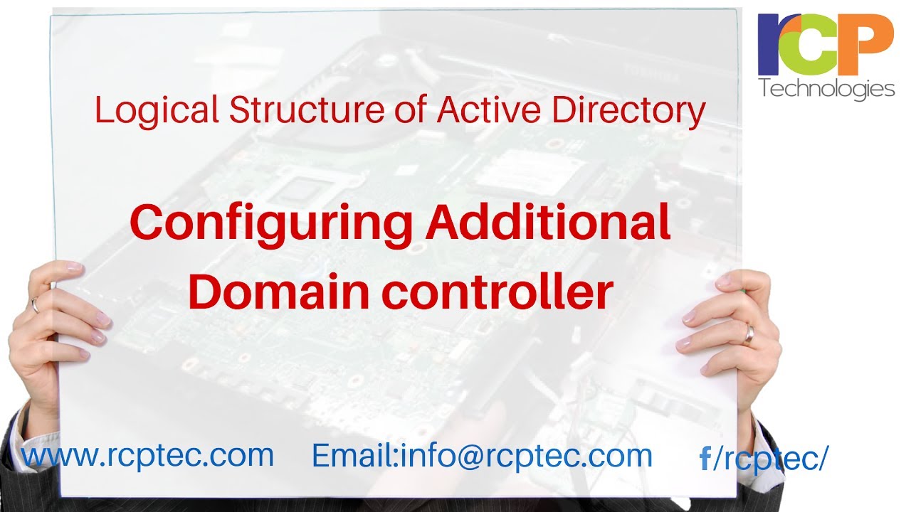 Logical Structure Of Active Directory Configuring Additional Domain Controller YouTube Logical Structure Of Active Directory Configuring Additional Domain Controller YouTube