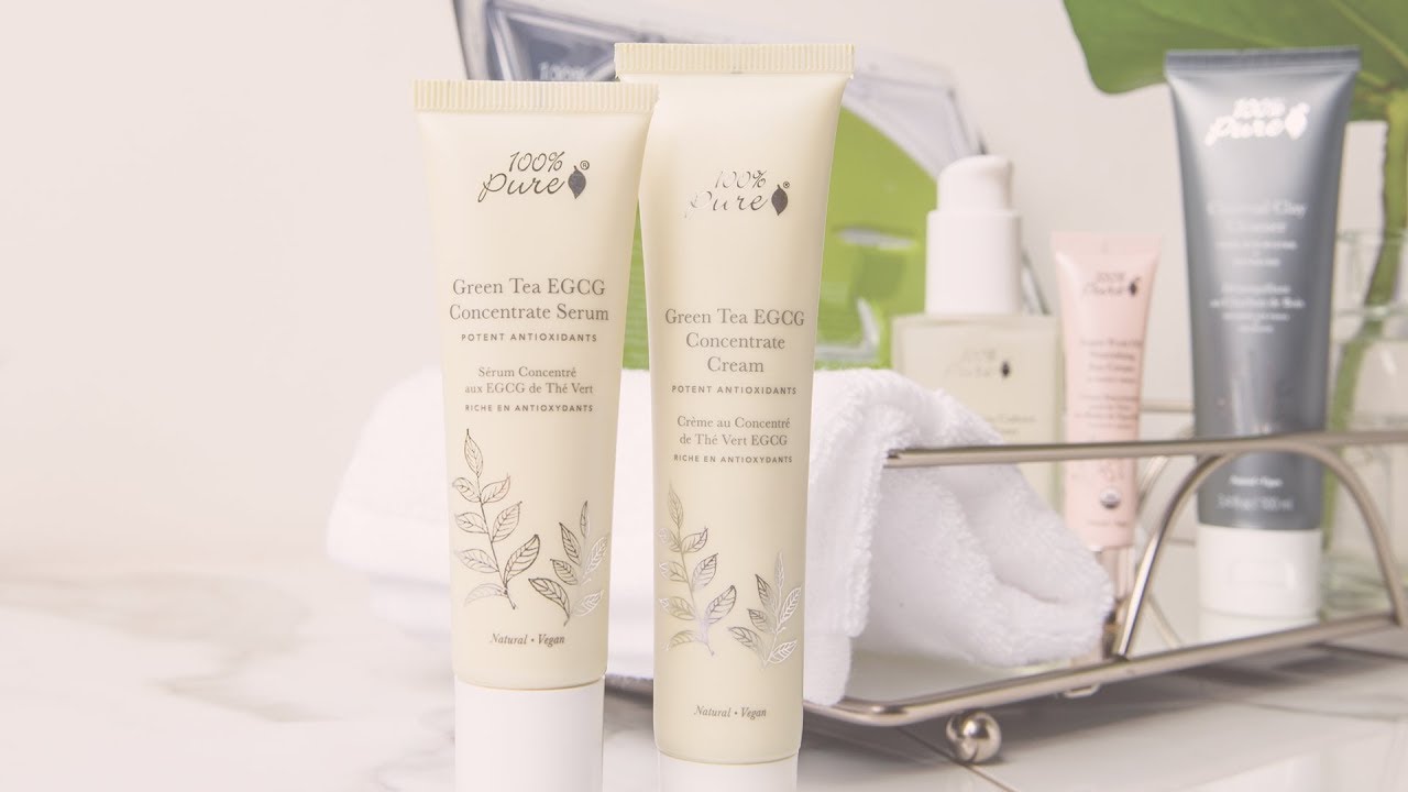Sensitive Skincare Routine and the Health Benefits of EGCG - YouTube