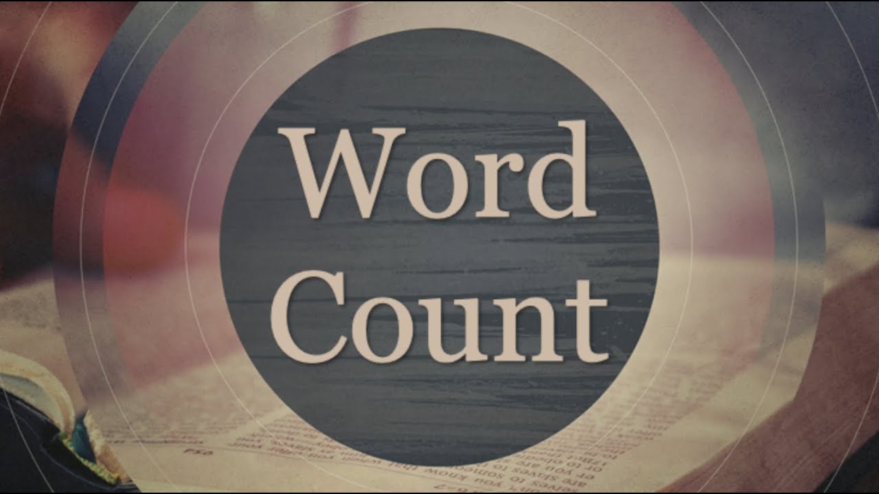Word Count • PM Sermon • July 12, 2020 - YouTube