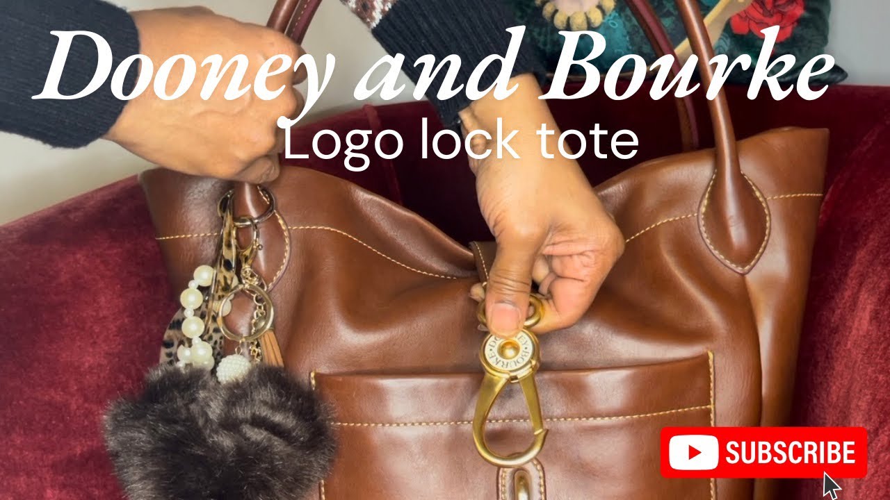 What’s in my Dooney and Bourke Logo lock tote| Florentine |color ...