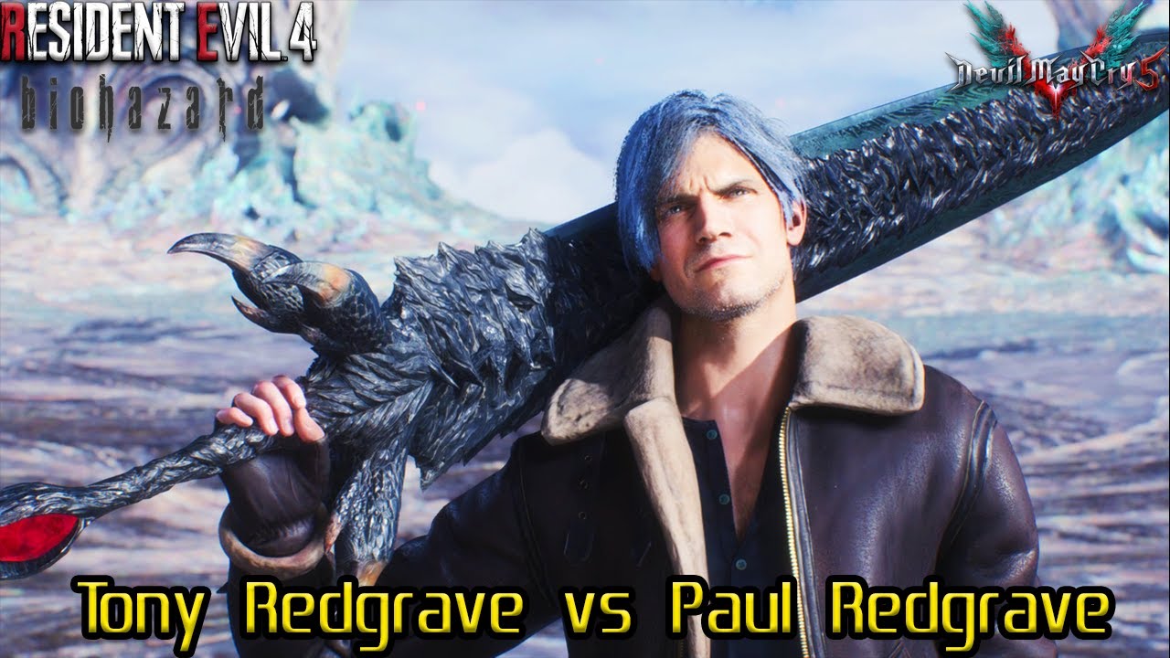 Tony Redgrave vs Paul Redgrave (BIOHAZARD 4) - Devil May Cry 5 Mods ...