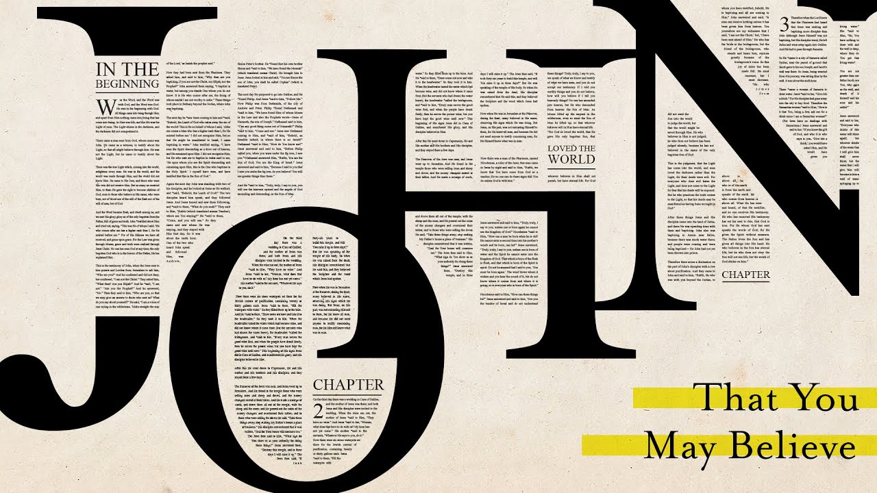 The Gospel Of John | 4-25-21 - YouTube