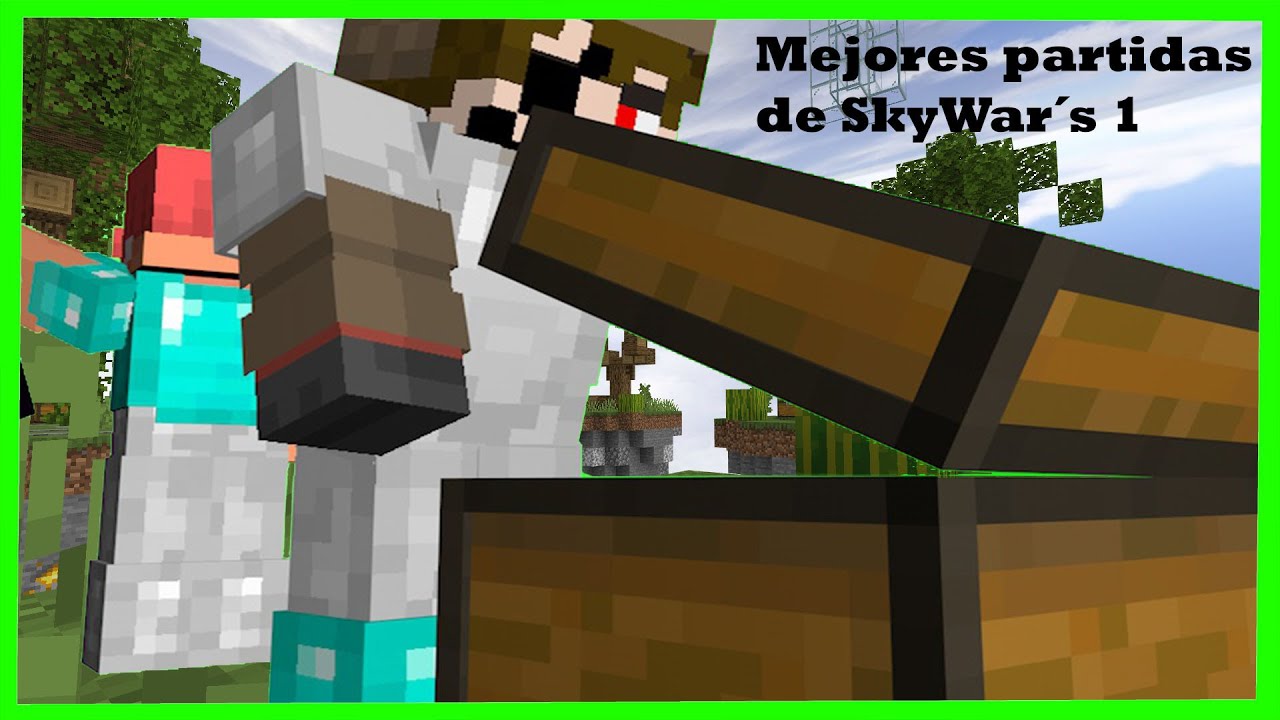 Jugando SkyWars de chill - YouTube