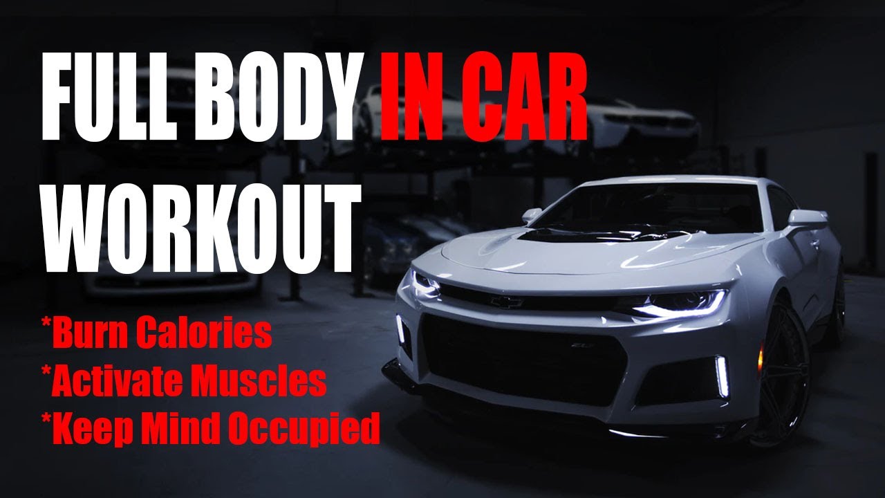 Full Body Workout In Your Car | Uber Taxi Driver Workout. - YouTube