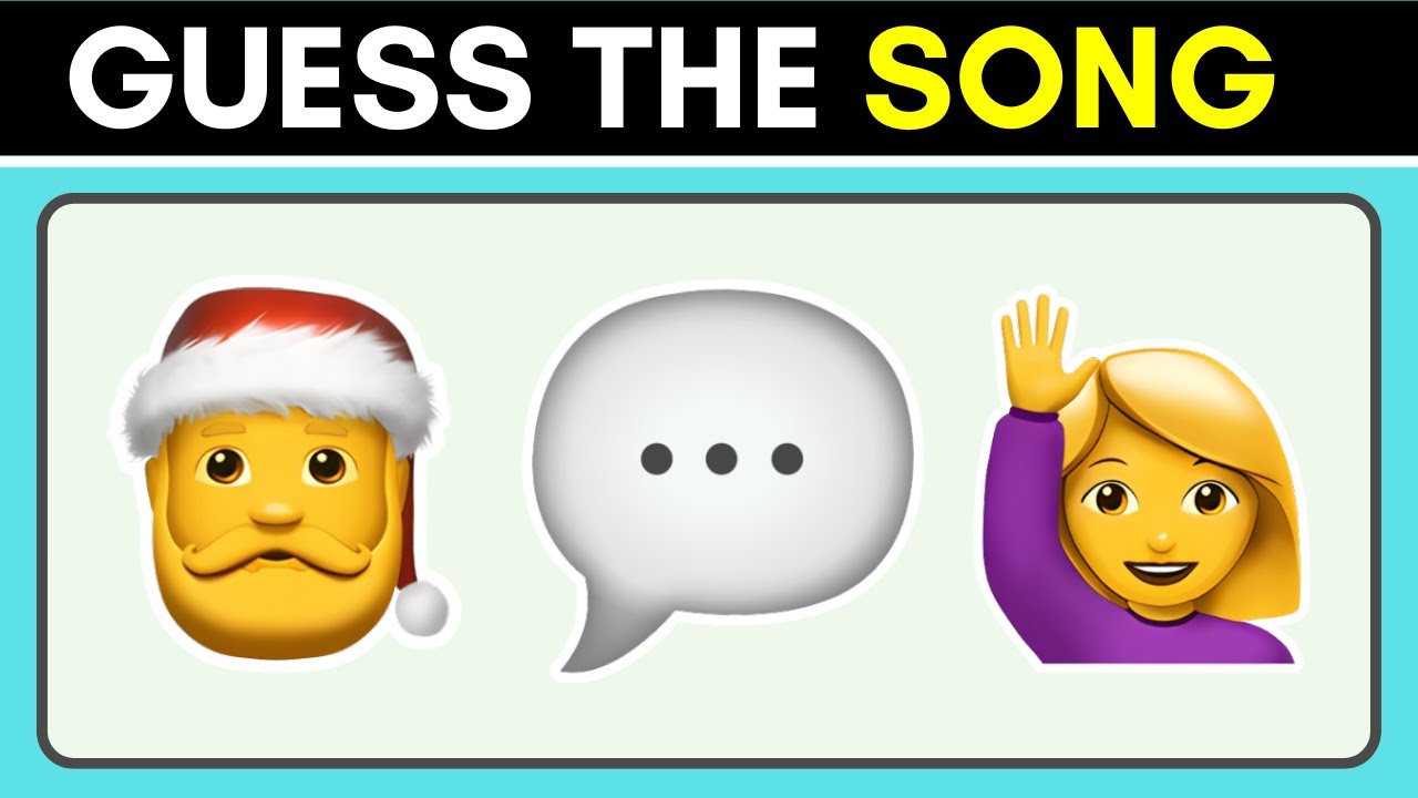 Guess the Christmas Songs by the Emojis |🎄 🎅 🎶 - YouTube