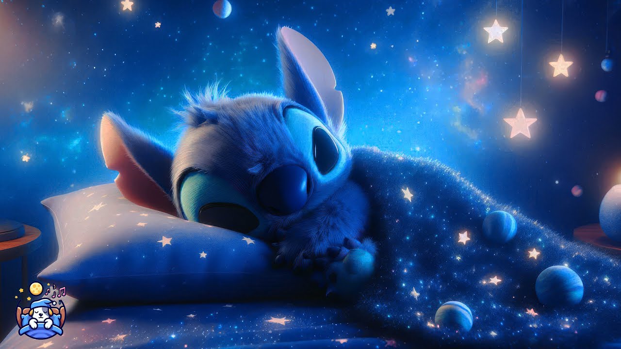 Mozart-Brahms Piano with Stitch | Sleep Music to Relieve Stress ...