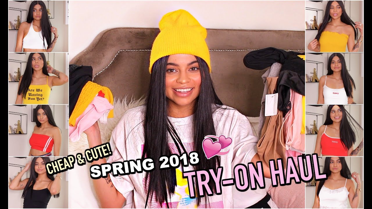 LOOK CUTE ON A BUDGET! TRY-ON HAUL - YouTube