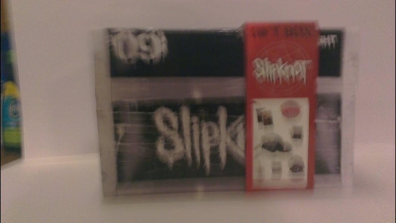 Limited edition collectors Slipknot gift box review - YouTube