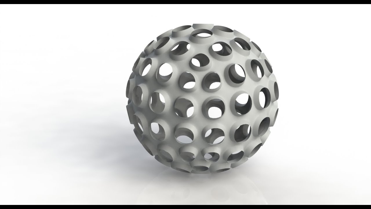Solidworks Tutorial।How to make "Geodesic" in Solidworks। Power ...